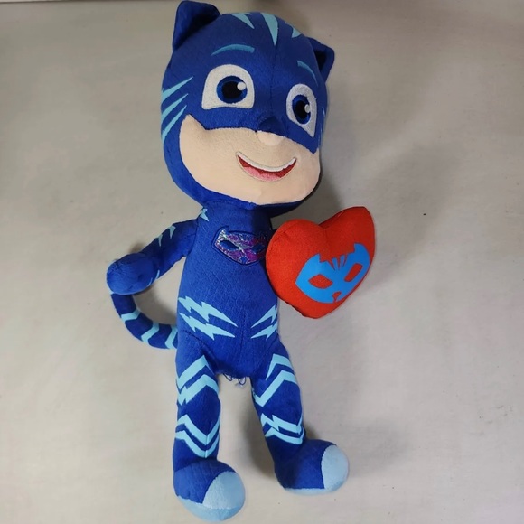 Toys | Pj Masks Catboy 15 Plush Stuffed Animal With Heart Shield Large ...